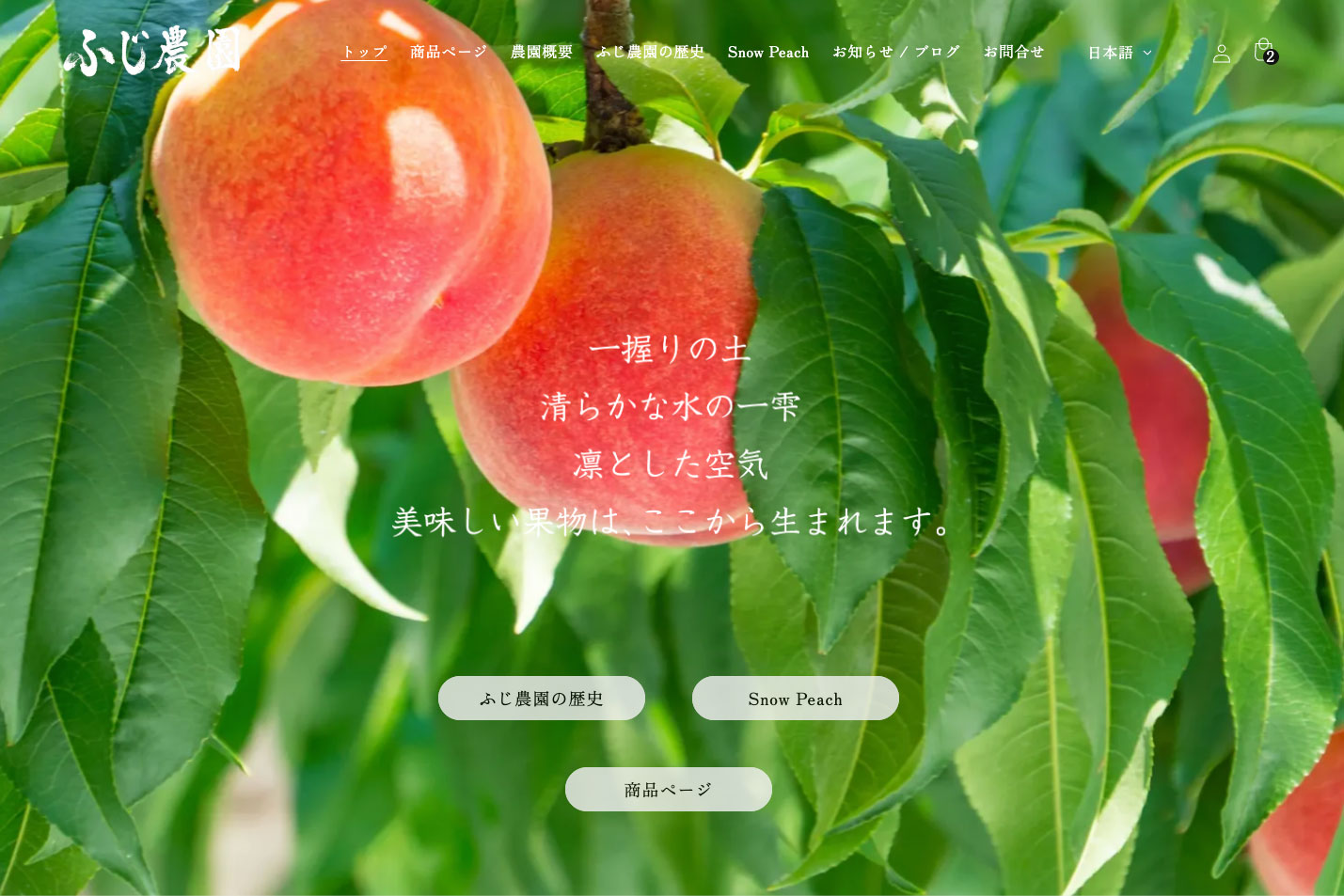 Fuji Farm: A peach farm with over 100 years of history – ふじ農園